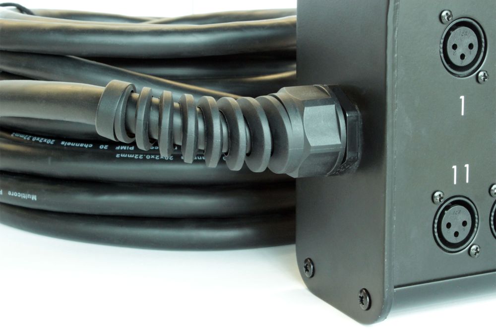 Digiflex HE8-4X-50 - 50 Foot 8/4 Channel Snake with XLR Returns