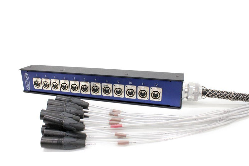 Digiflex DPR-STAGE-FAN-50 Cable Snake - DPR Stage Management DPR-STAGE